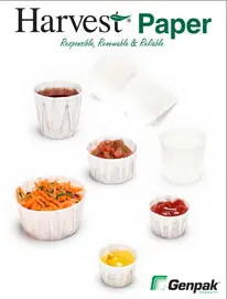 Genpak Product Brochures: Hinged Containers, Compostable Cups & More