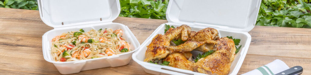 Foam Hinged Containers, Clamshell Takeout Containers And Carryout ...
