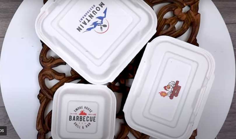 Harvest Fiber+Printed Food Containers: Perfect for Restaurants